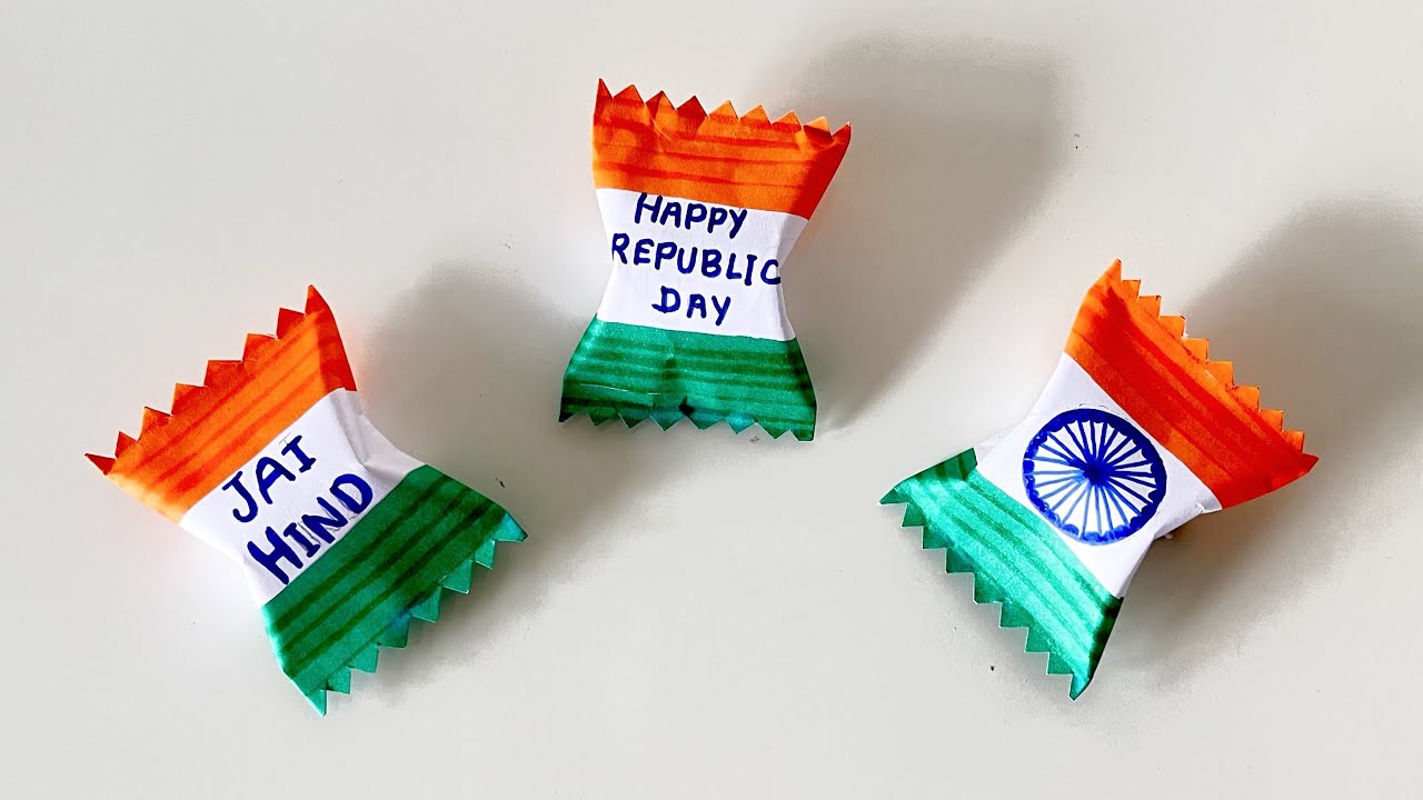 Republic Day Craft Idea || Tricolour paper craft || Easy Republic Day ...
