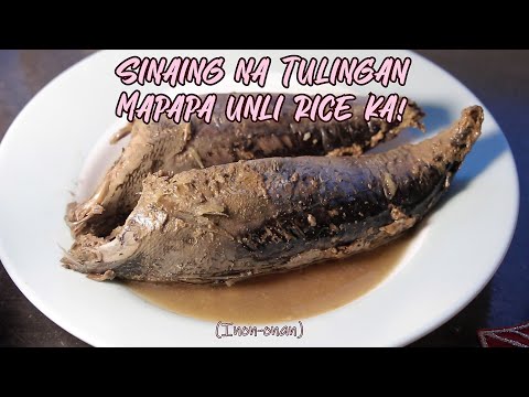 Pati buto nakakain, mapapa unli-rice ka. Sinaing na Tulingan/Inon-onan