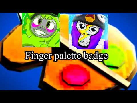 First reaction to getting the finger, palette badge part 3 🎨 - YouTube