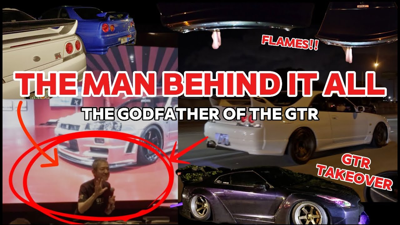 We Met The Godfather of the GTR, Hiroshi Tamura, & mob Miami Streets ...