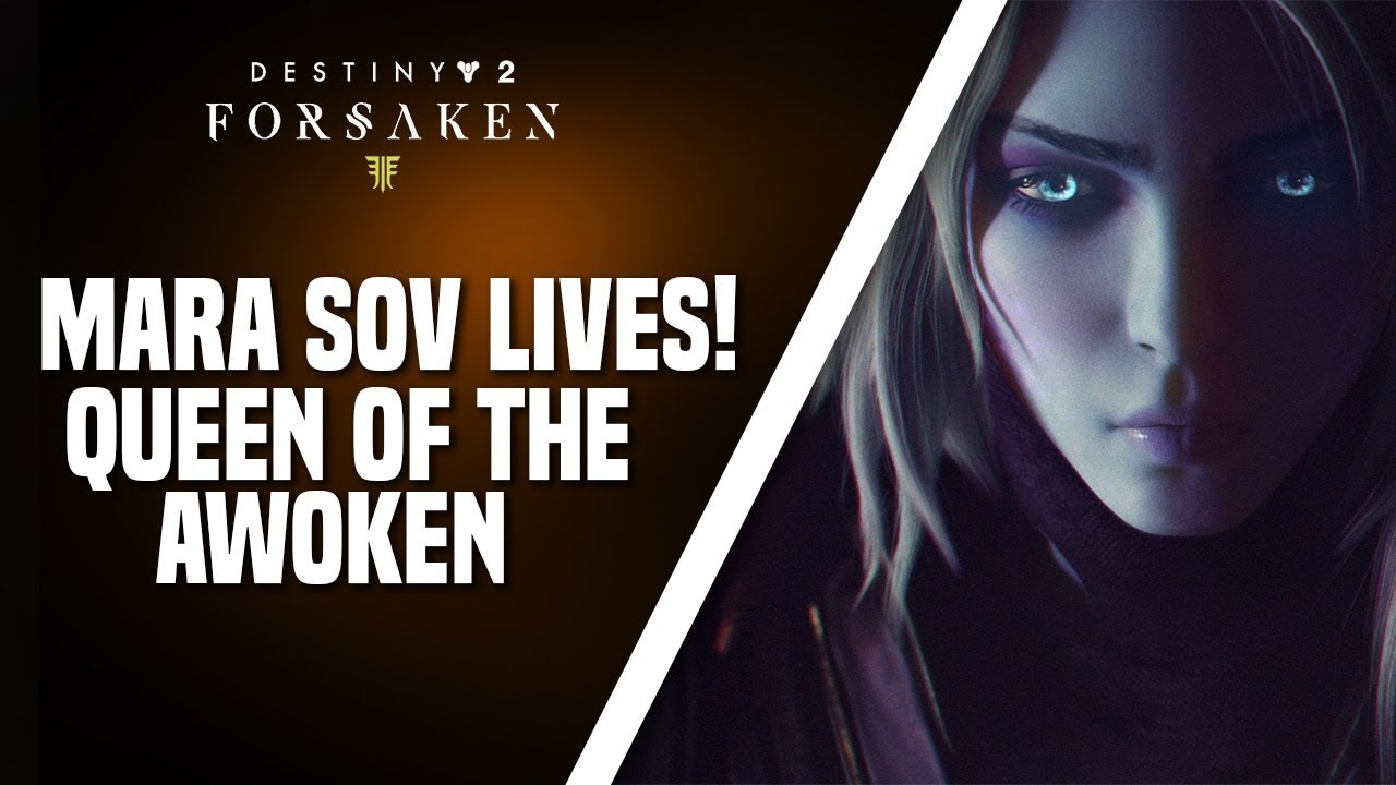 Destiny 2: Forsaken - Speaking With The Awoken Queen Mara Sov (Mara ...