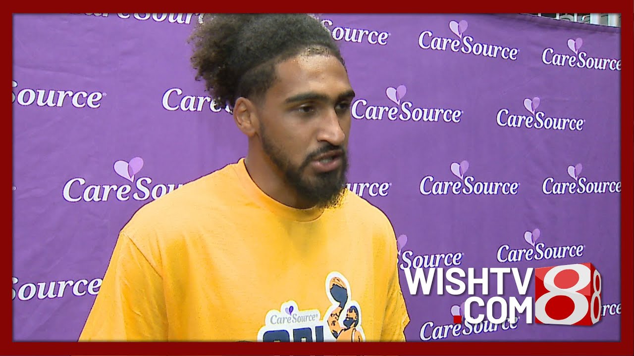Pacers star Obi Toppin leads basketball camp at Gainbridge Fieldhouse ...