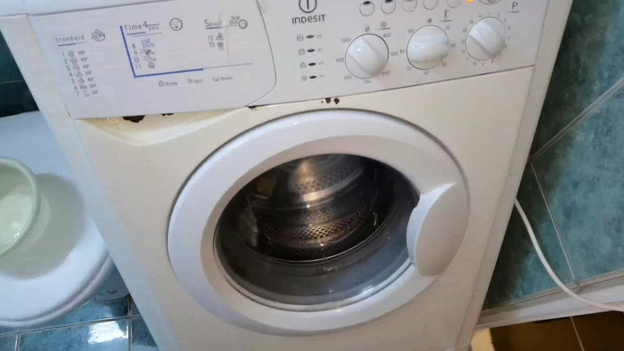 Indesit WIL105 - YouTube