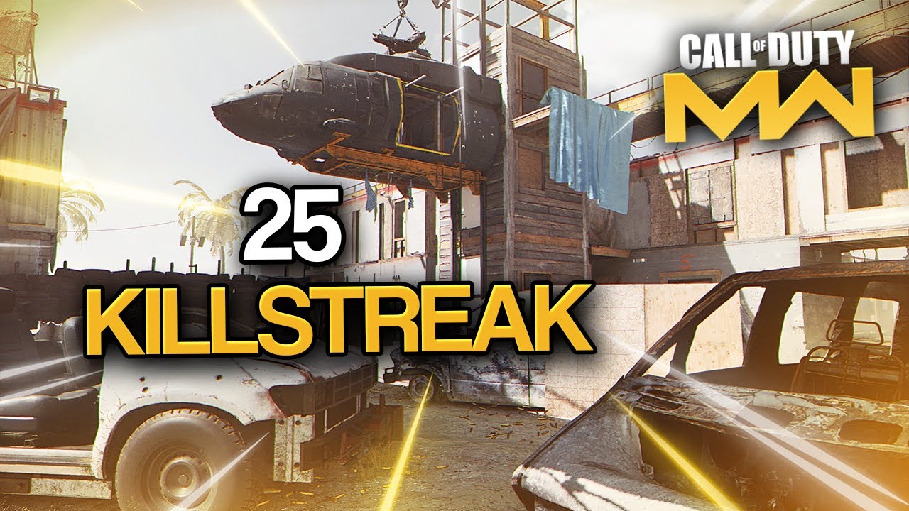 KILLSTREAK DE 25 EM SHOOT HOUSE!! (Call Of Duty Modern Warfare PT ...