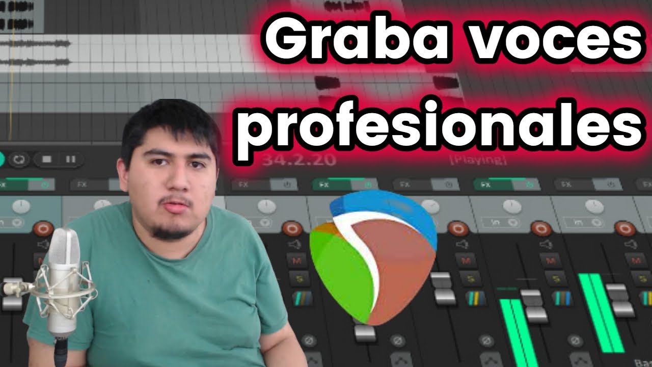 ¿CÓMO GRABAR VOCES PROFESIONALES EN REAPER? 👌👌🎤 - YouTube