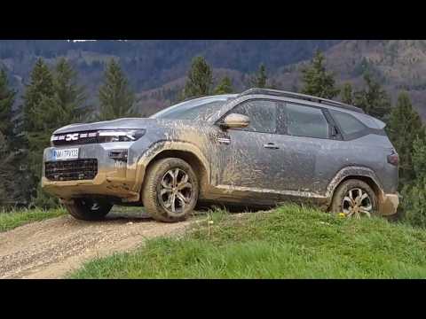 NEW Dacia Bigster 4x4 (e4WD) – real MUD TEST