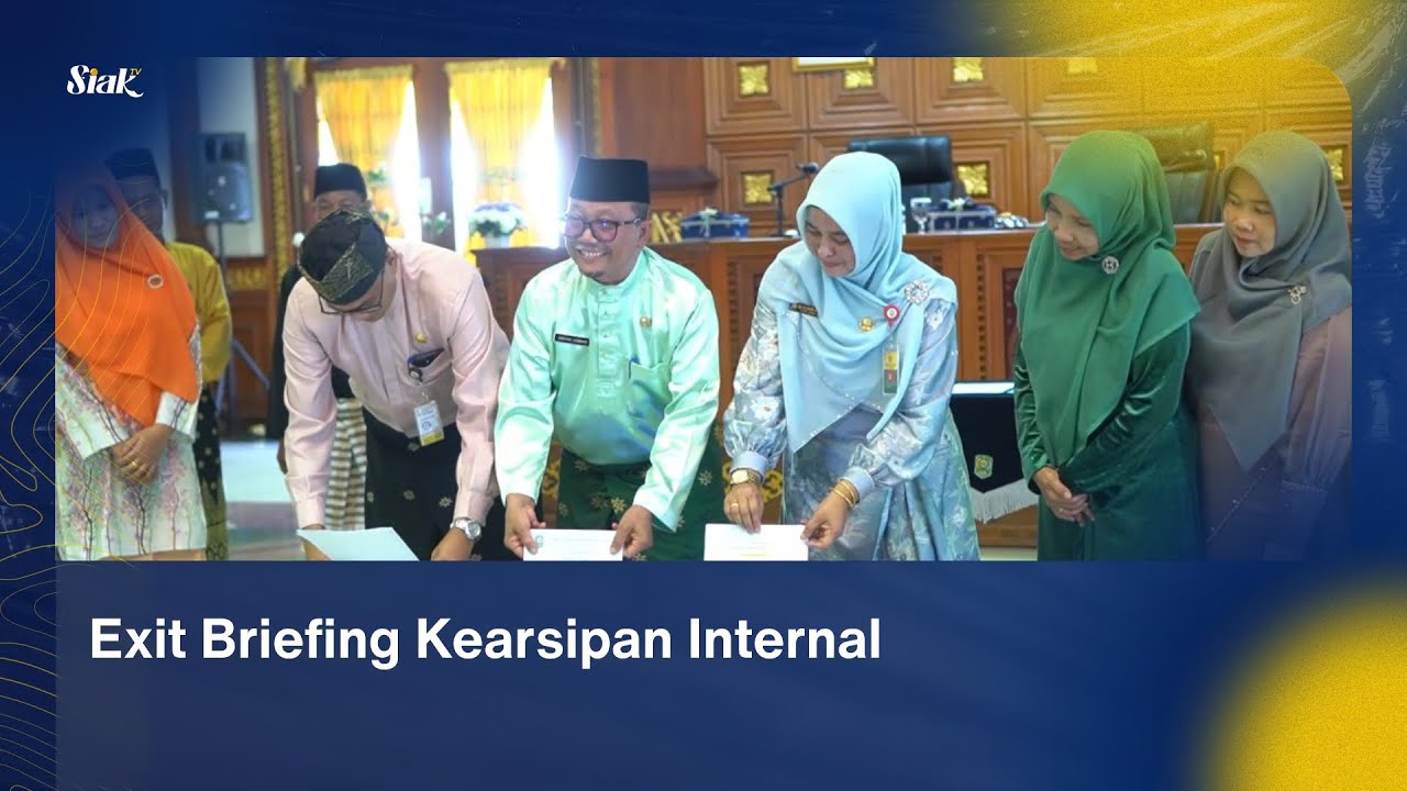 Exit Briefing Kearsipan Internal - YouTube