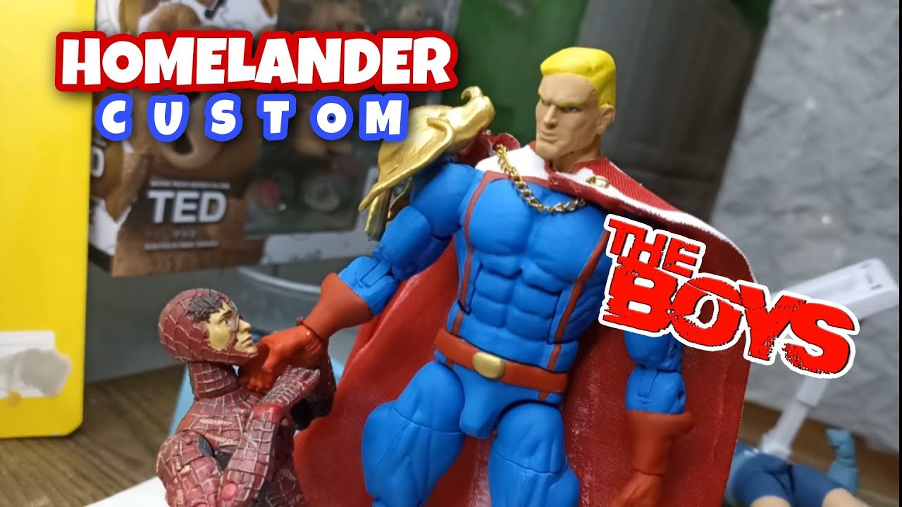 HOMELANDER MARVEL LEGENDS CUSTOM THE BOYS COMIC VENGADOR LOS PIBES ...
