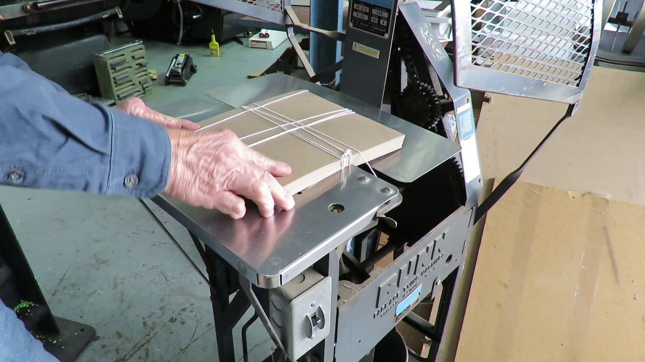 Bunn Package Tying Machine - YouTube