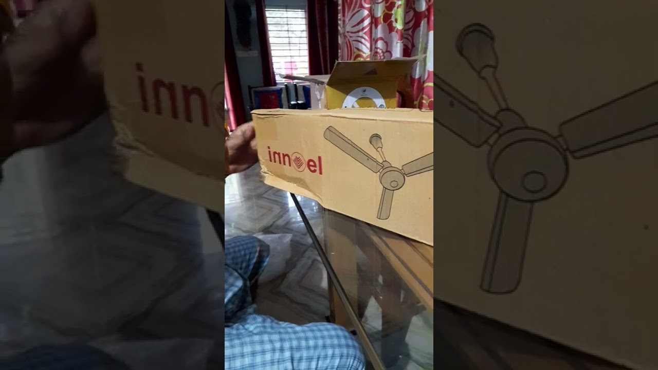 INNOEL energy saving fan unboxing - YouTube