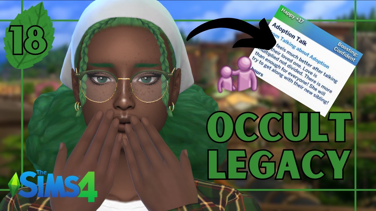 🌱 Adding To The Family! // Plant Sim #18 - Occult Legacy // Sims 4 Lets ...