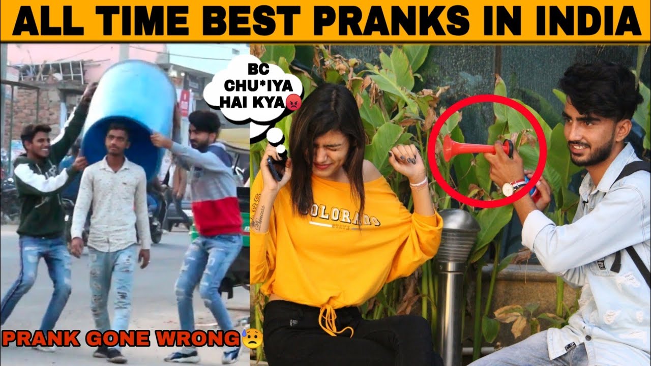 All Time Best Pranks By Moin Khan | Prank Gone Wrong | Funny prank Ever ...