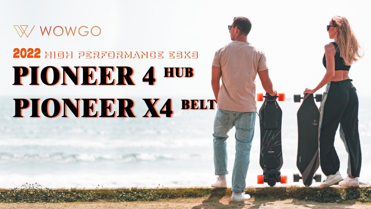 WowGo Pioneer 4 & Pioneer X4 - High-performance Electric Skateboard ...