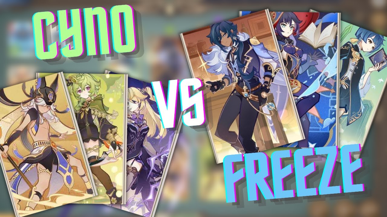 Just Don't Get Freeze (Quicken Cyno Vs Freeze) | Genshin Impact TCG ...