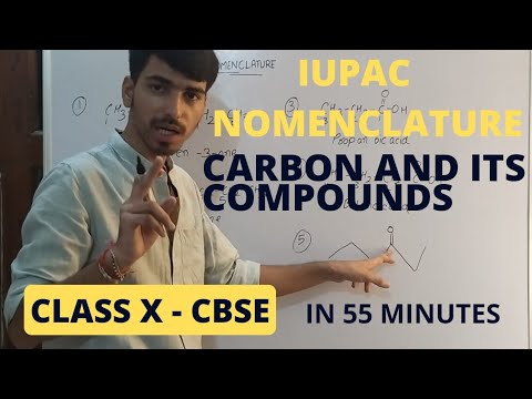 IUPAC Nomenclature Class 10 l Carbon And Its Compounds Chapter 4 NCERT ...