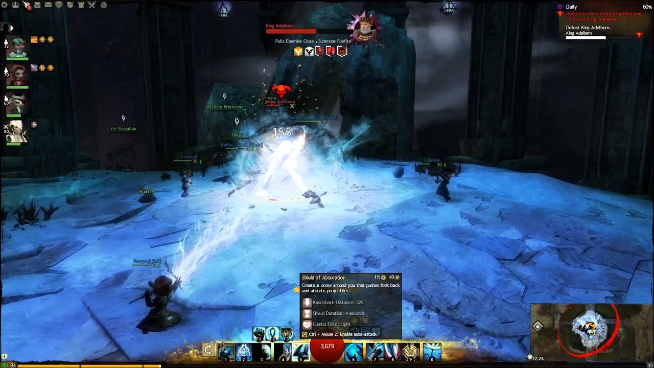 GW2 Dungeon - Ascalonian Catacombs - Boulder Bash - YouTube