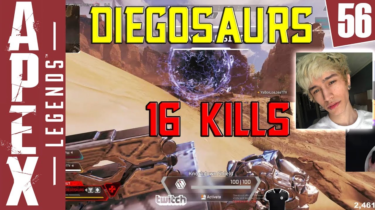 Diegosaurs | 16 kills | APEX Legends | G56 - YouTube
