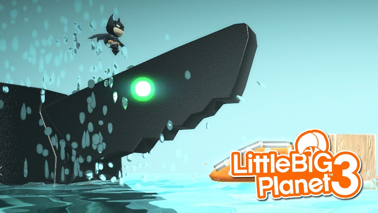 Batman Rides the Shark - SHARK!! SHARK!! [LittleBigPlanet 3] PS5 ...