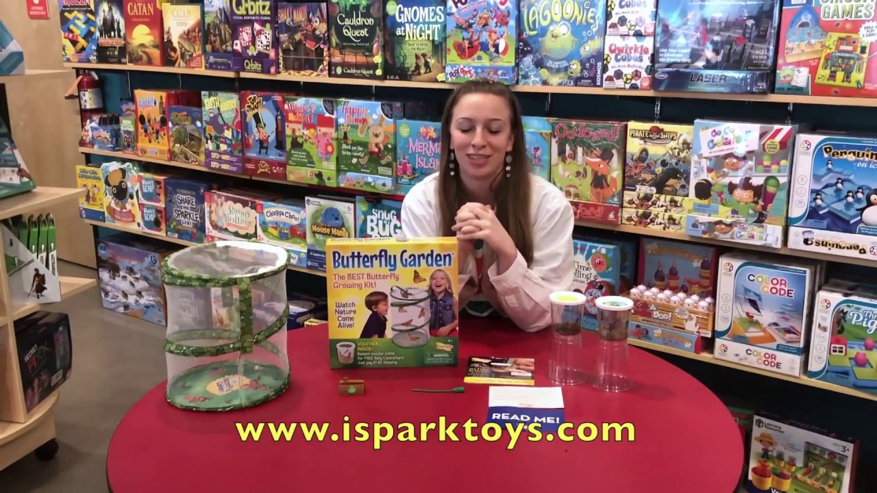 Insect Lore - Butterfly Garden - YouTube