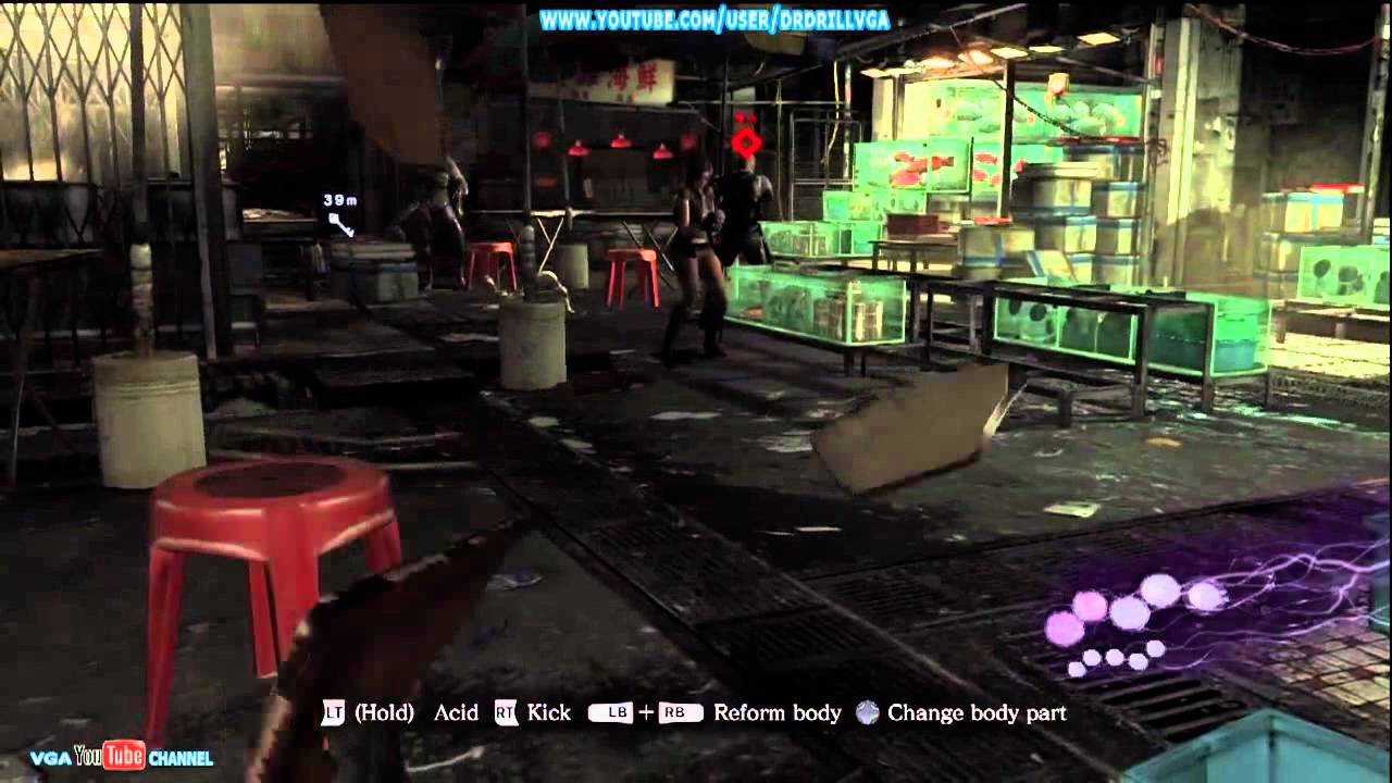 Resident Evil 6 Agent Hunt Mode Gameplay 2 - YouTube