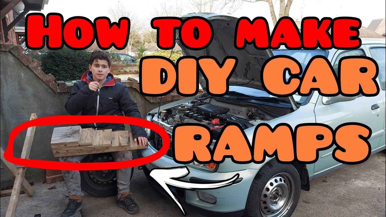How to Make Cheap DIY Car Ramps - YouTube