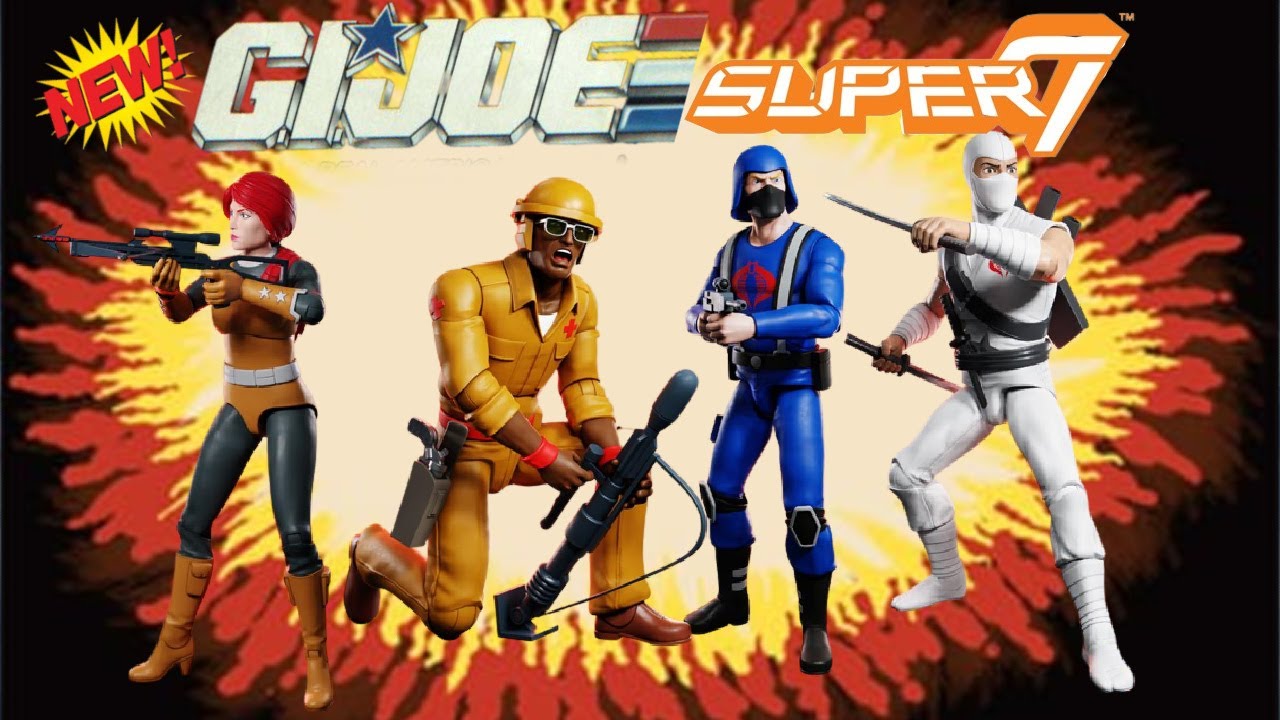 Super 7 G.I. Joe Wave 3 Action Figure Reveal!! Are Ultimates a Buy or ...