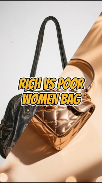 Rich Women's Bags vs. Poor Women's Bags: Bag Differences! #RichVsPoor # ...