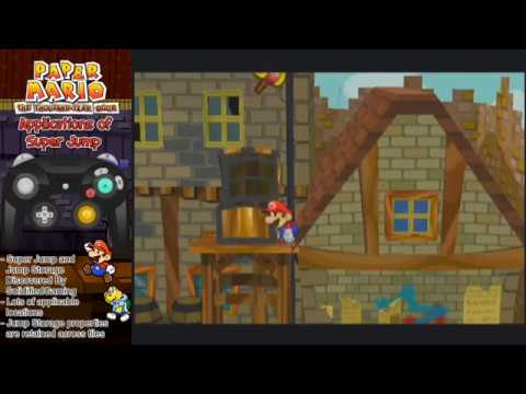 10 Ways To use The Super Jump Glitch in Paper Mario TTYD - YouTube
