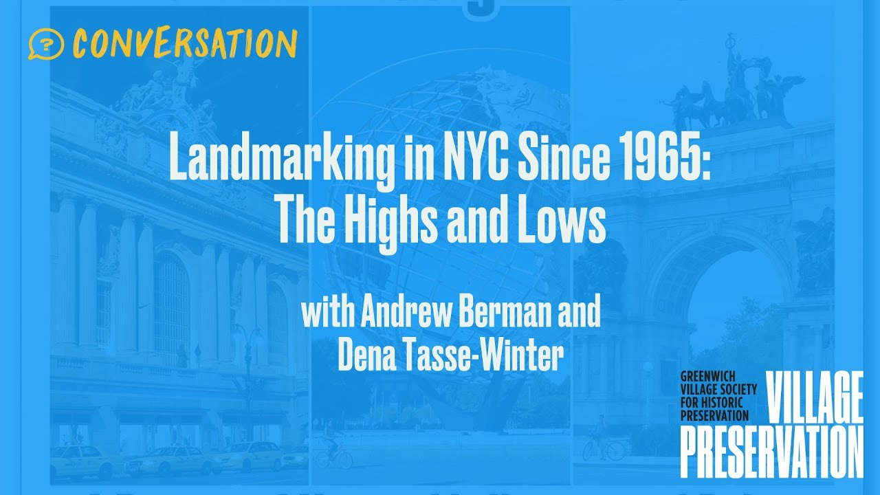 Landmarking in NYC Since 1965: The Highs and Lows - YouTube