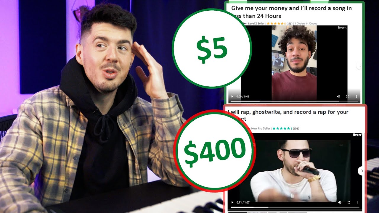 I Paid 'Professional' Rappers to Rap over my Beat - YouTube