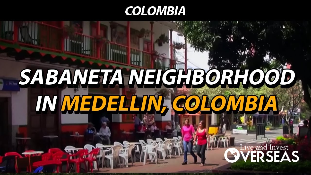 Sabaneta Neighborhood In Medellin Colombia - YouTube