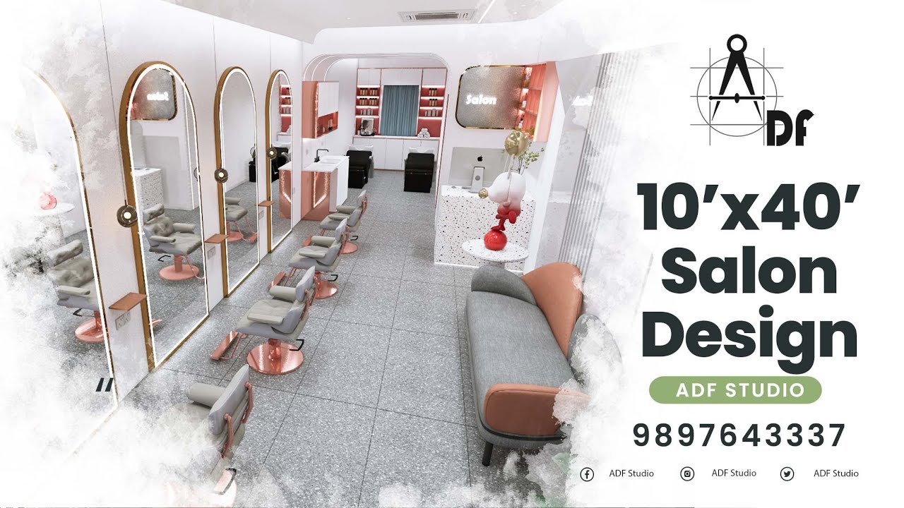 Amazing Salon Design | How to Design Your Salon Interior | Saloon ...