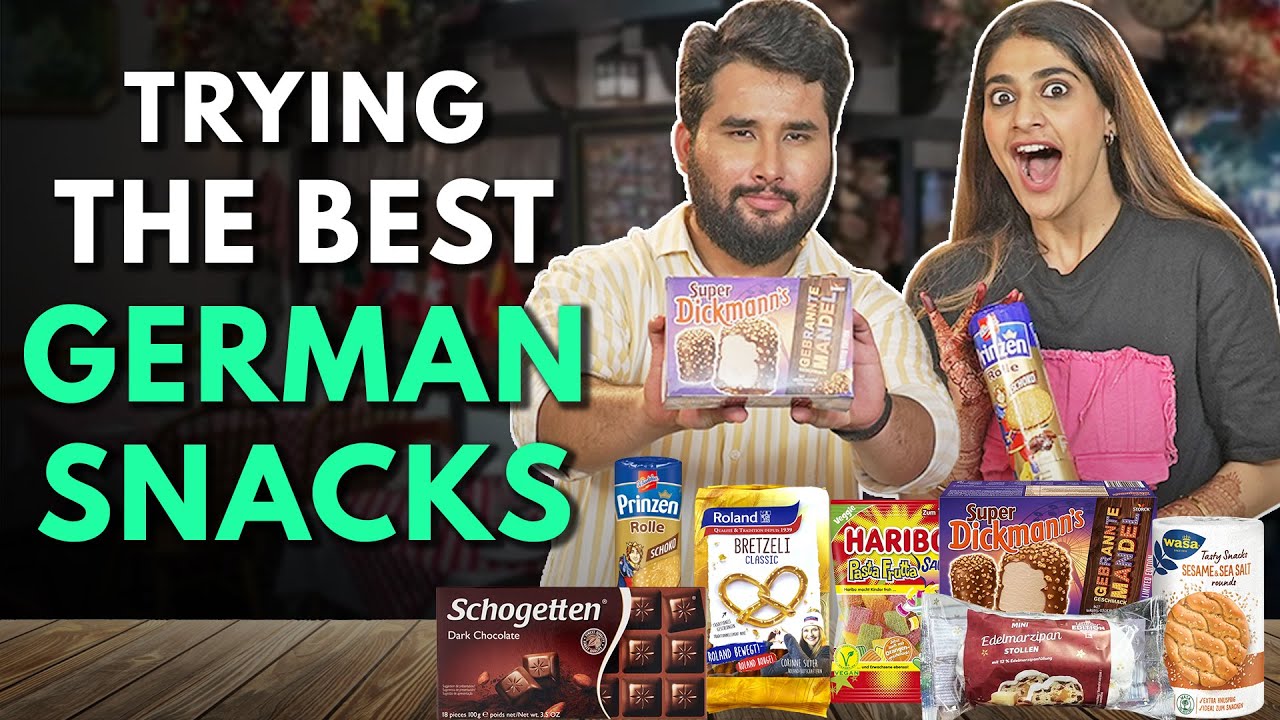 Trying BEST GERMAN SNACKS | The Urban Guide - YouTube