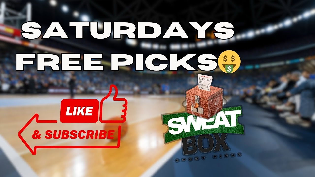 FREE Sports Bet Picks | Sweatbox💸 - YouTube