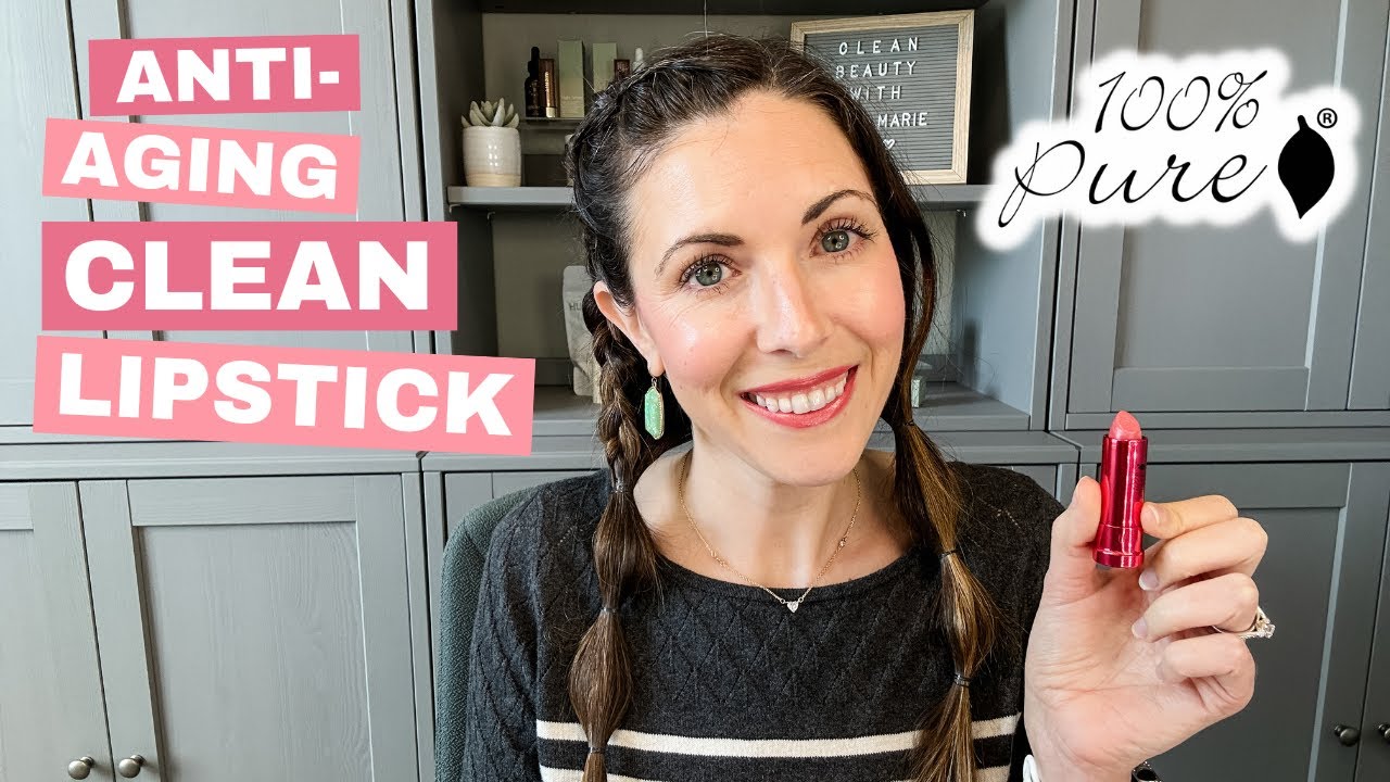 100 Percent Pure Fruit Pigmented Lipsticks Review & Try On - YouTube