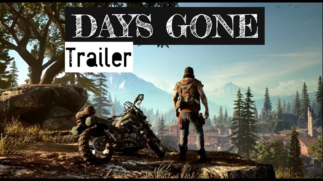 DAYS GONE Cinematic Trailer (E3 2016) - YouTube