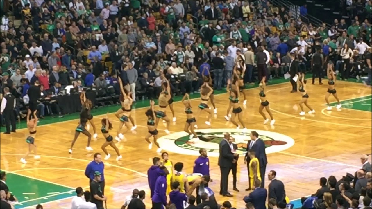 Boston Celtics Cheerleaders dancing - YouTube