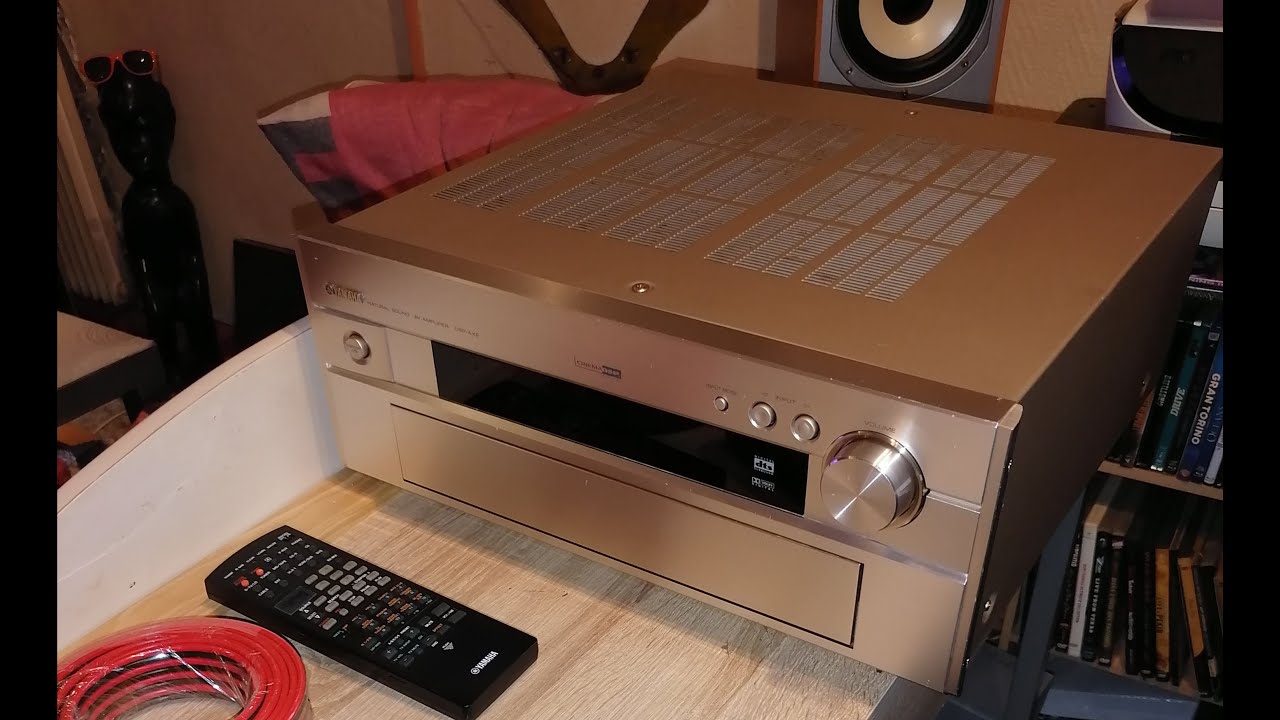 yamaha dsp ax 2 et bluray pioneer - YouTube