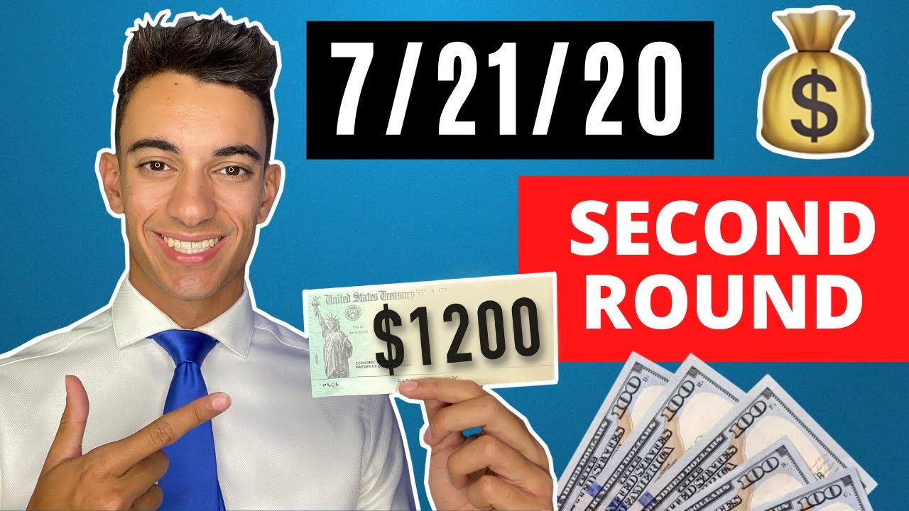 2nd Stimulus Check & Stimulus Package Update | July 21 2020 - YouTube