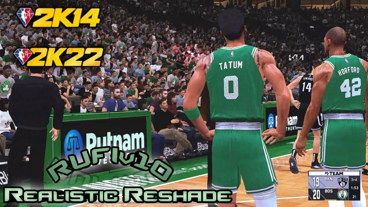 NBA 2K14 (2K22 MOD): RUFIv10 Realistic Reshade link | Good for Lowend ...