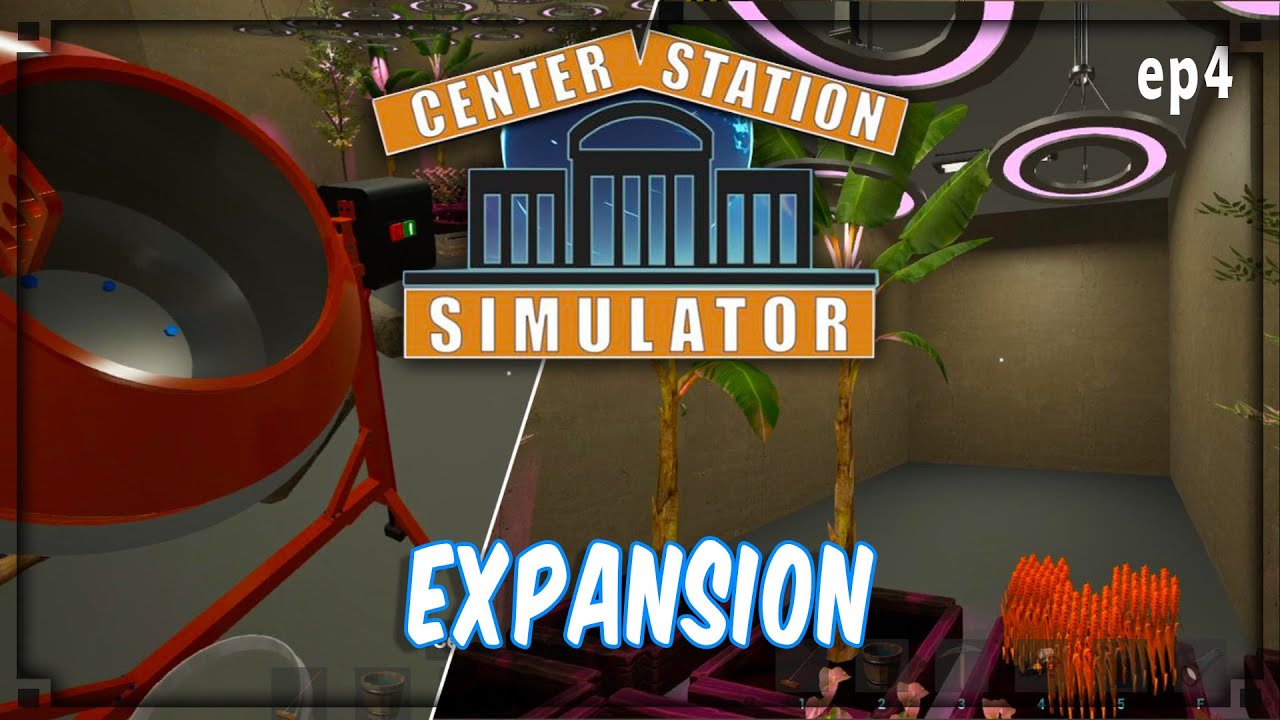 Center Station Simulator - ep4 Base Expansion - Craft | Build | laboratory - YouTube