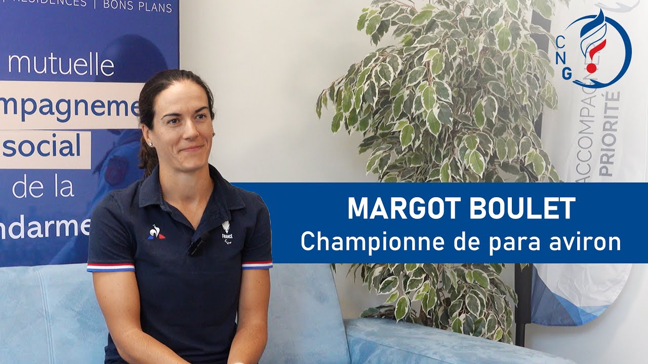 La CNG a rencontré Margot Boulet, championne de para aviron - YouTube