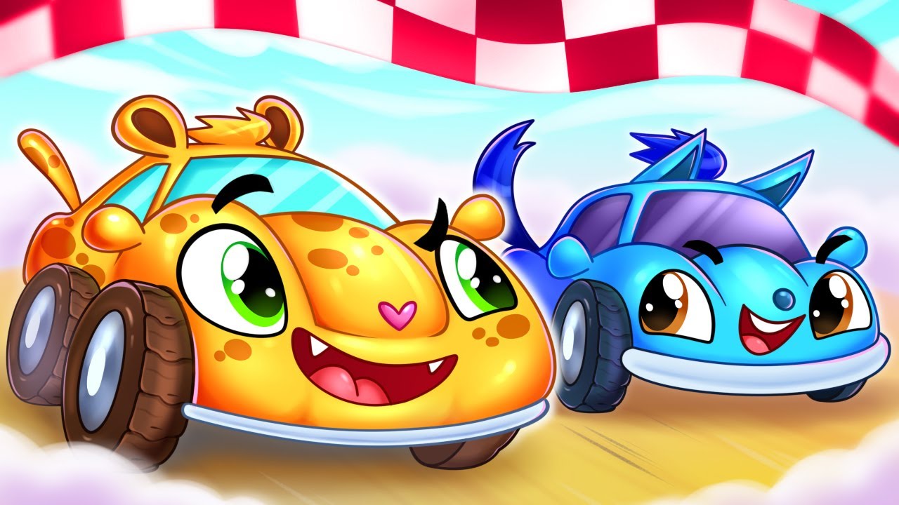 Baby Race Car Song 🚗 I Want to be a Sport Car 🚗 Kids Song & Nursery ...