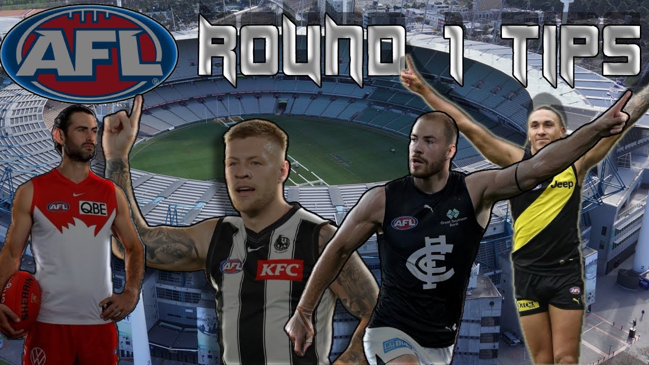 AFL ROUND 1 TIPS + PREDICTIONS | Credit to @officialcoastclubyt for the ...