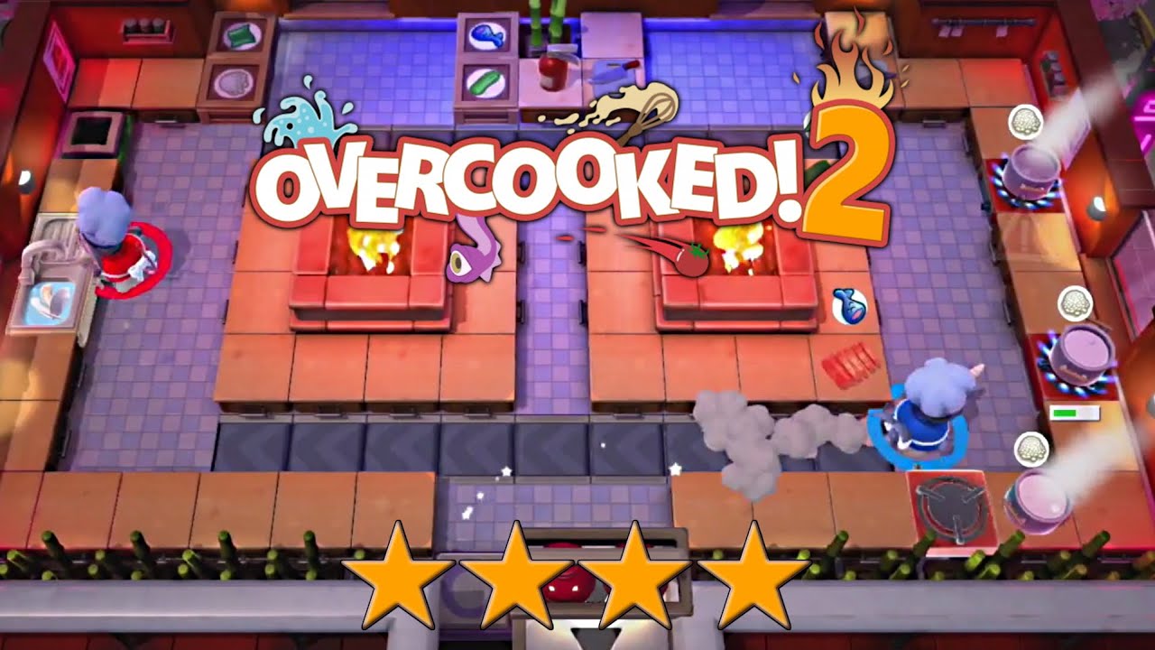 Overcooked 2 4 Stars w/ my Wife - Chapter 1 - YouTube