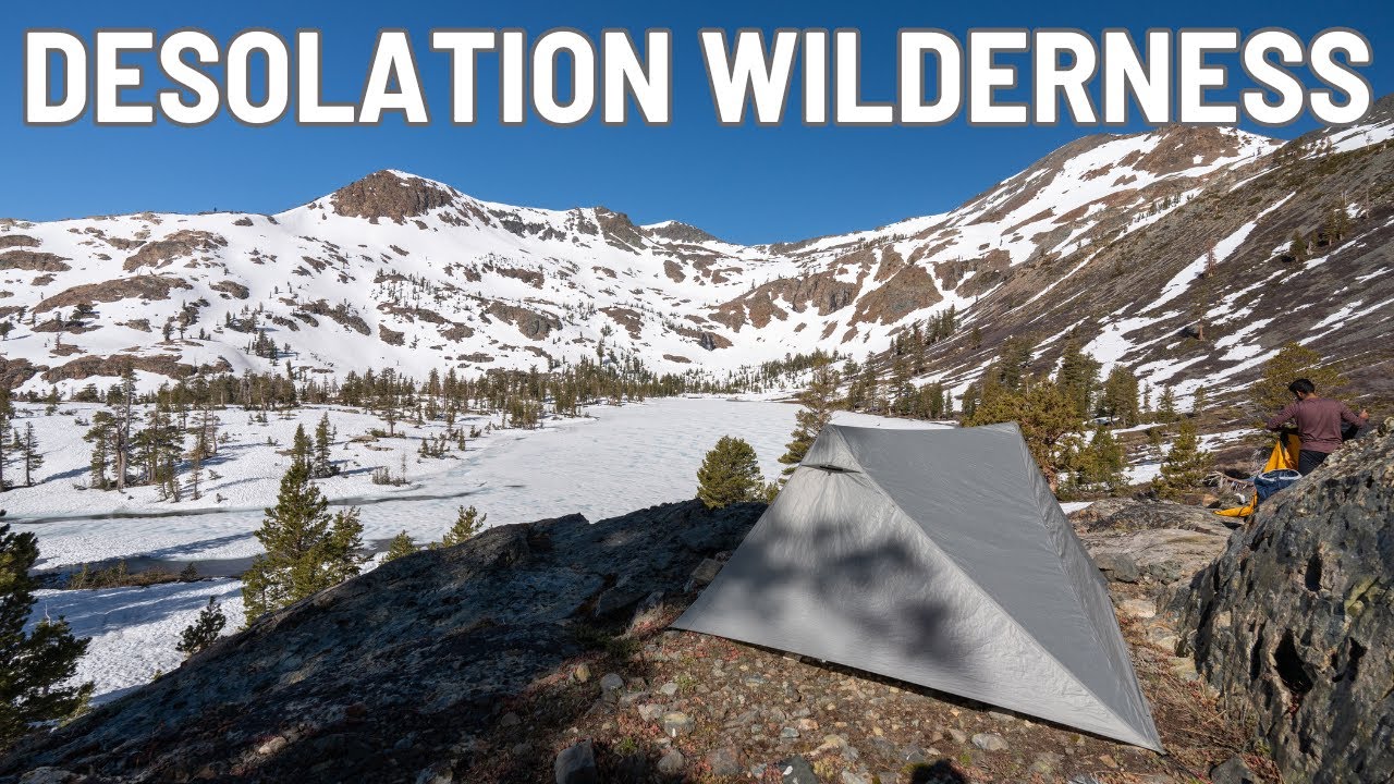 Backpacking Half Moon Lake and Lake Aloha - DESOLATION WILDERNESS - YouTube