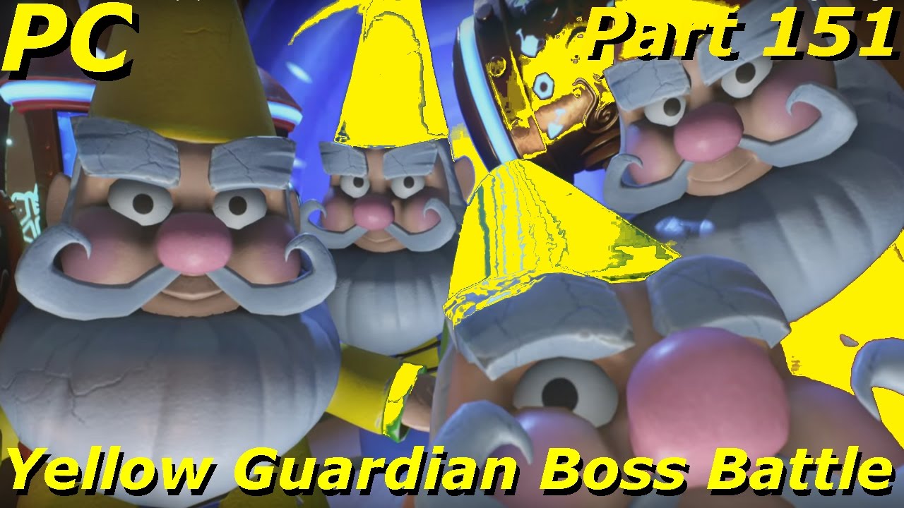 Plants vs Zombies Garden Warfare 2 - Yellow Guardian Boss Battle ...