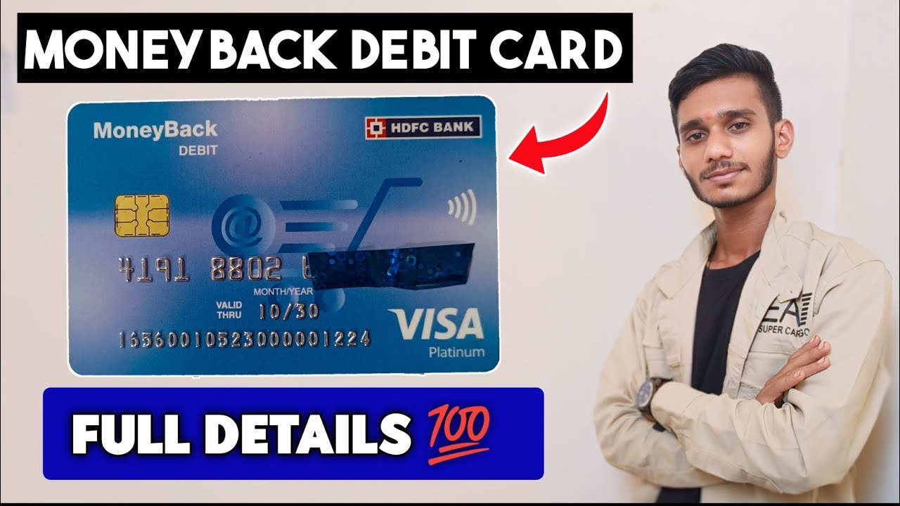 HDFC MoneyBack Debit Card । Hdfc New Debit Card Details । Hdfc Debit ...