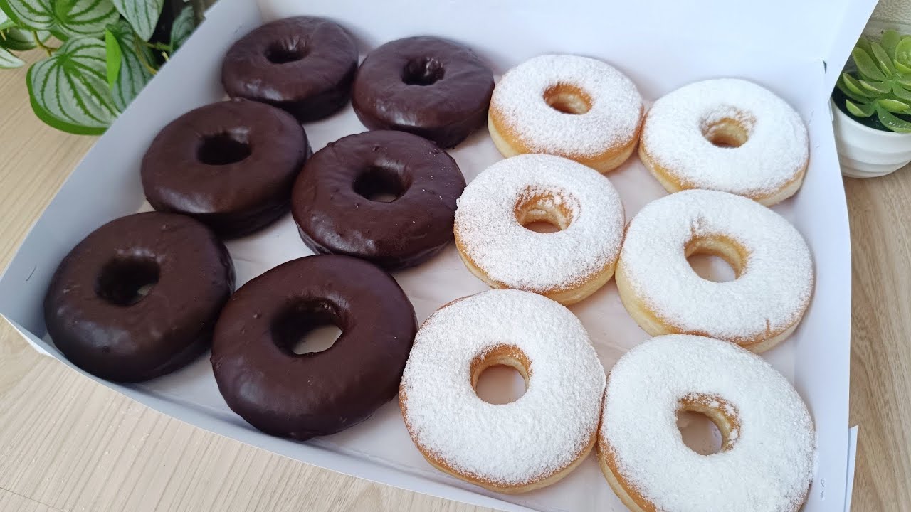 RESEP DONAT ALA JCO VARIANT TERBARU ALA DONAT PINKAN MAMBO - YouTube