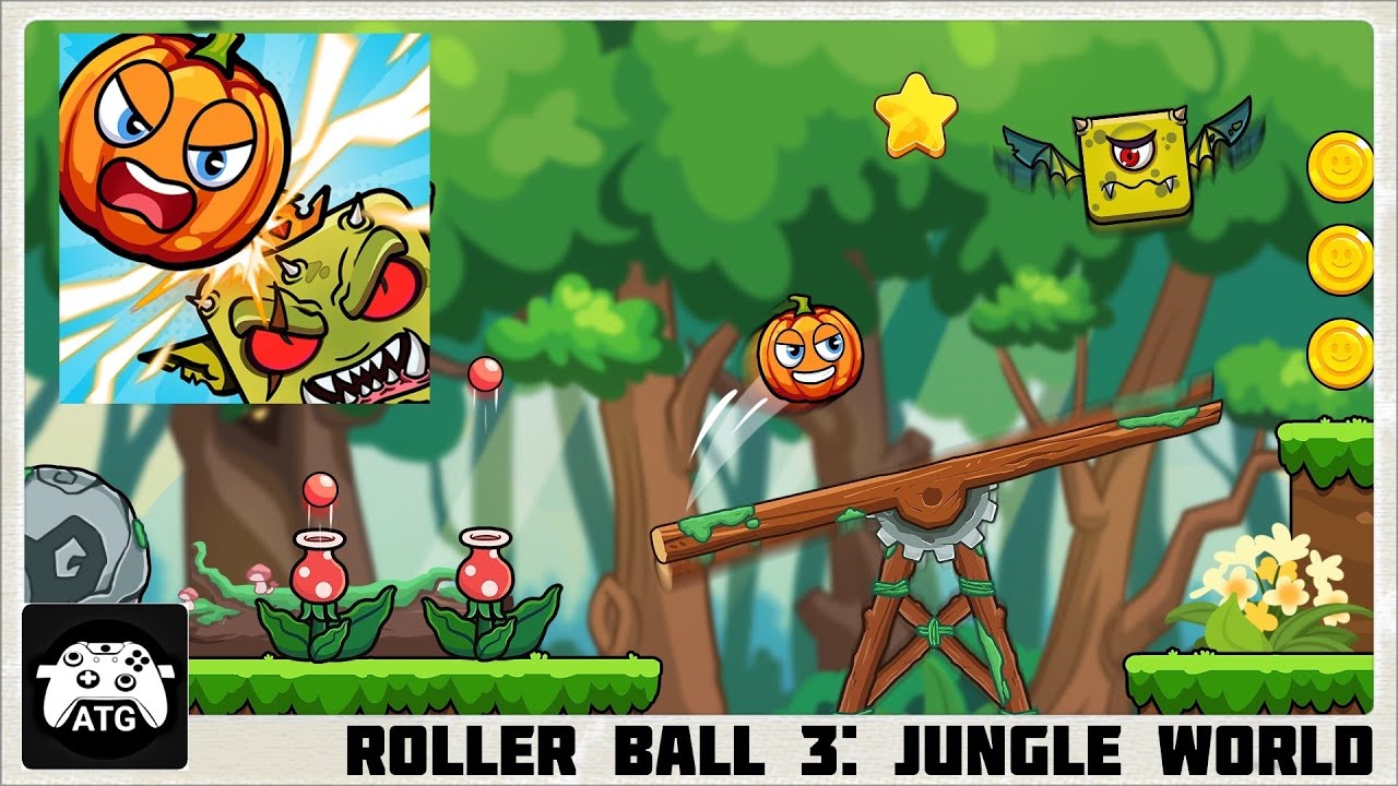 Roller Ball 3: Jungle World (ATG) Android, iOS Gameplay #onepluspad ...